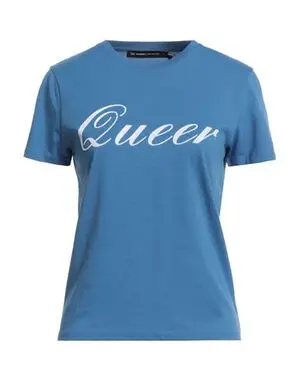 KARL LAGERFELD X ALLED MARTINEZ Printed T-shirt - Light Blue