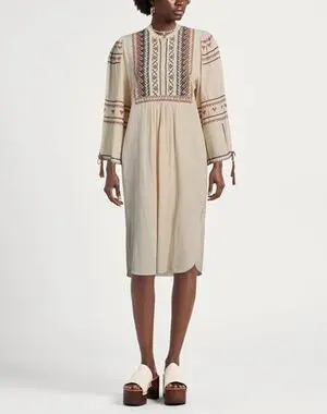 Antik Batik Midi Cotton Shirt Dress