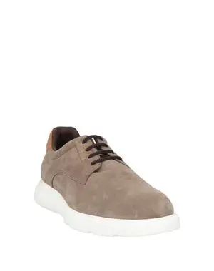 Hogan Leather Sneakers - Beige