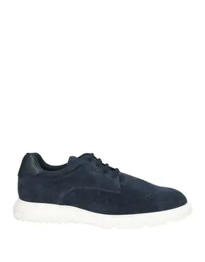 Hogan Leather Sneakers - Blue