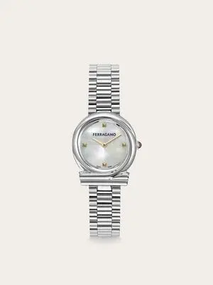 FERRAGAMO Ferragamo Gancini Twisted Watch Stainless Steel