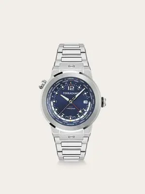 FERRAGAMO F-80 GMT Watch Blue