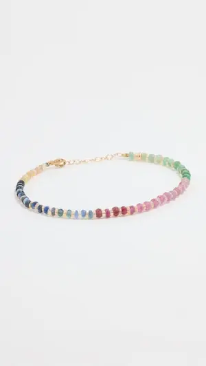 Jia Jia 14k Gold Sapphire And Opal Bracelet