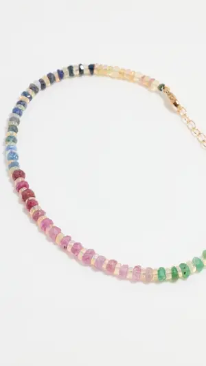 Jia Jia 14k Gold Sapphire And Opal Bracelet