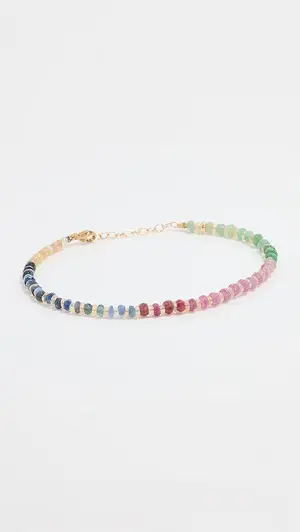 Jia Jia 14k Gold Sapphire And Opal Bracelet