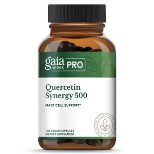 GAIA HERBS PRO Quercetin Synergy 500 100 Capsules - One-color