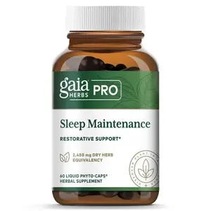 GAIA HERBS PRO Sleep Maintenance Capsules 60 Capsules - One-color