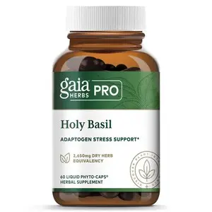 GAIA HERBS PRO Holy Basil 60 Capsules