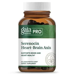 GAIA HERBS PRO Serenocin Heart-brain Axis 60 Capsules - One-color
