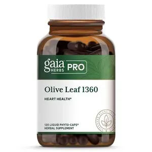 GAIA HERBS PRO Olive Leaf 1360 120 Capsules - One-color