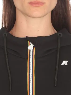 K-WAY Full Zip Hoodie - Black