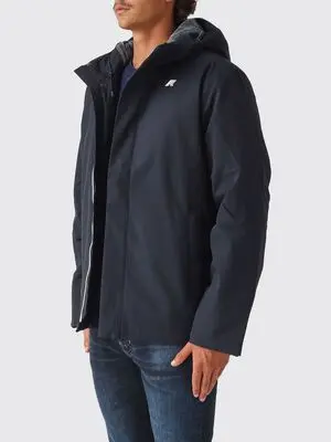 K-WAY Hooded Jacket - Navy