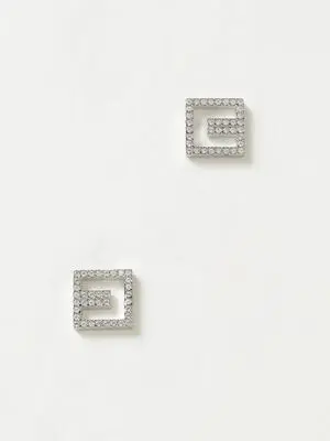 Elisabetta Franchi Stud Earrings - Silver