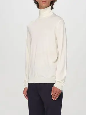 ZANONE Wool Turtleneck Sweater - Cream