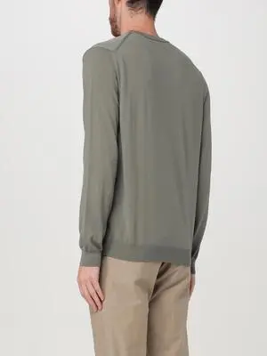 ZANONE Crew Neck Fine Knit Sweater - Olive
