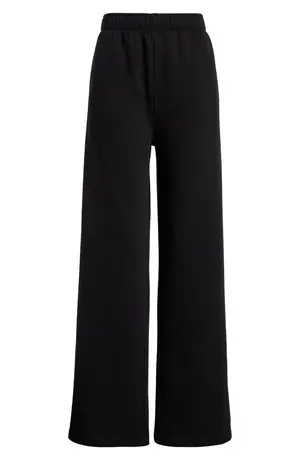 Zella Cloud Fleece Straight Leg Track Pants