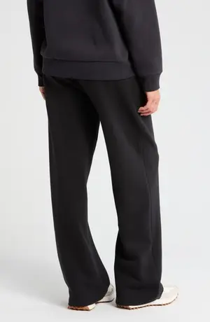 Zella Cloud Fleece Straight Leg Track Pants