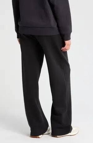 Zella Cloud Fleece Straight Leg Track Pants