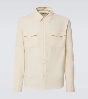 FRAME Cotton And Wool Shirt