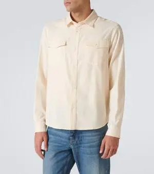 FRAME Cotton And Wool Shirt