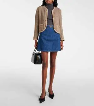 PATOU Wool And Alpaca Cardigan - Beige