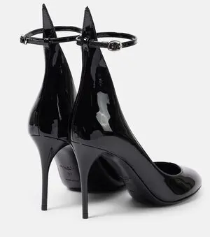 Alaïa Patent Leather Pumps - Black