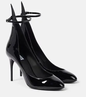 Alaïa Patent Leather Pumps - Black