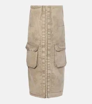 Y/project Cotton Cargo Skirt - Beige