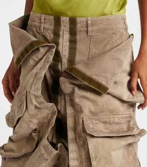 Y/project Cotton Cargo Skirt - Beige