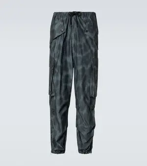 Dries Van Noten Printed Cargo Trousers