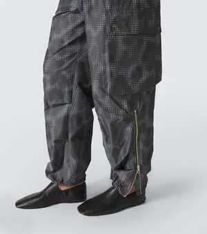 Dries Van Noten Printed Cargo Trousers