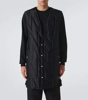 Rick Owens Quilted Puffer Vest - Black