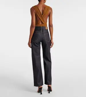 Saint Laurent Mid-rise Straight Jeans