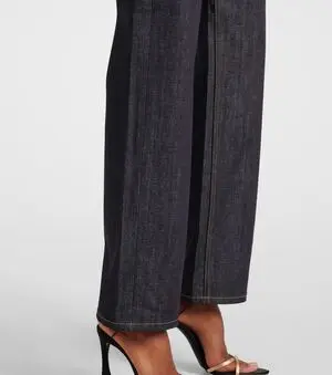 Saint Laurent Mid-rise Straight Jeans