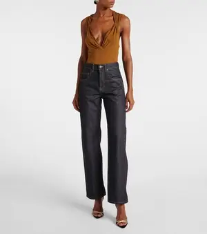 Saint Laurent Mid-rise Straight Jeans