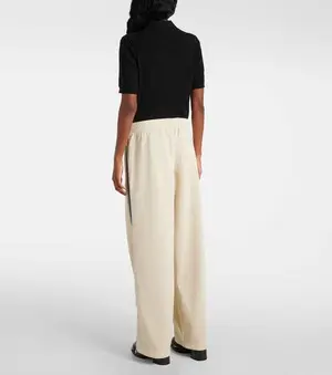 Burberry Logo Jersey Track Pants - Beige