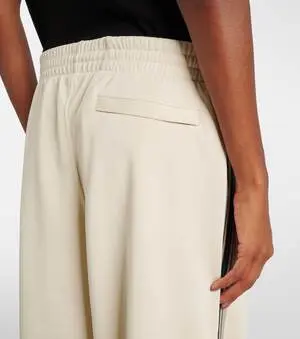 Burberry Logo Jersey Track Pants - Beige