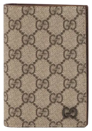 Gucci Gg Canvas Passport Holder