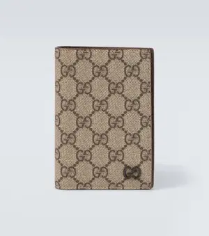 Gucci Gg Canvas Passport Holder
