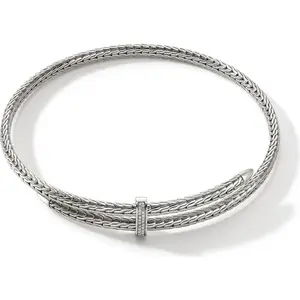 John Hardy Spear Coil Choker - Sterling Silver