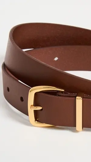 Madewell Essentials Belt - Warm Cinnamon