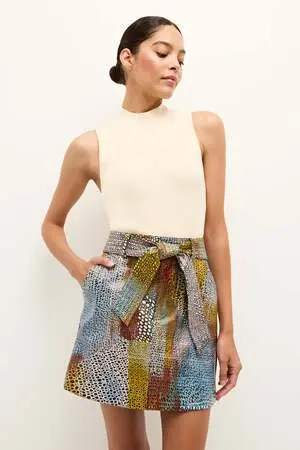 MARIE OLIVER Vallie Mini Skirt - Komodo
