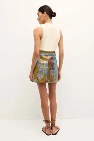 MARIE OLIVER Vallie Mini Skirt - Komodo