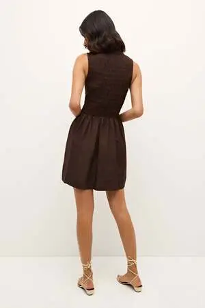 MARIE OLIVER Halsey Dress - Walnut
