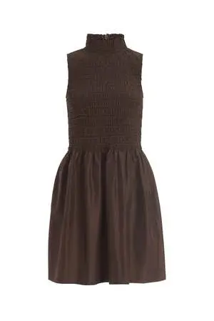 MARIE OLIVER Halsey Dress - Walnut