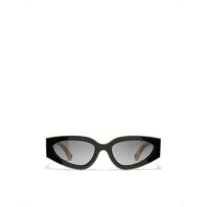 Chanel Cat-eye Sunglasses - Black