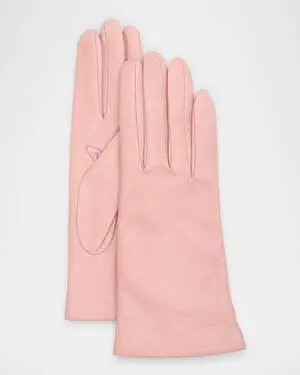 Portolano Portolano Napa Leather Gloves Misty Rose