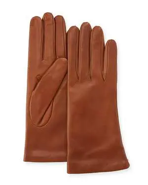 Portolano Portolano Napa Leather Gloves Saddle