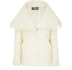 Jacquemus Caruso Short Coat - Soft White