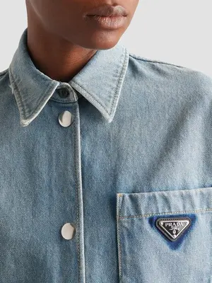 Prada Oversized Denim Shirt
